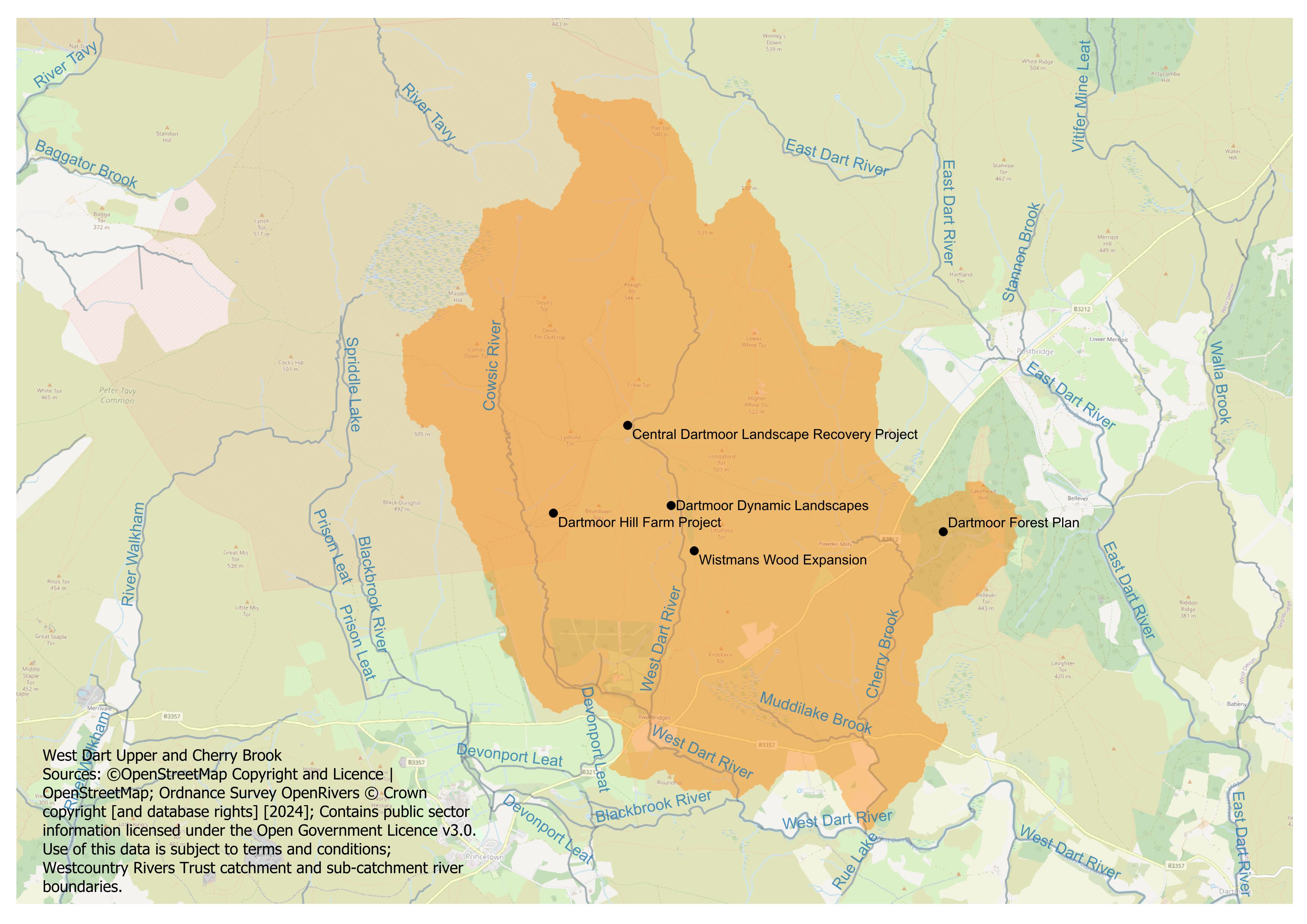 West Dart Upper and Cherry Brook | River Dart Catchment Partnership